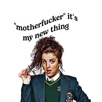 "Michelle Mallon derry girls" Sticker for Sale by hala . | Redbubble