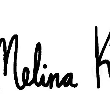 "Melina KB Official Logo" Sticker for Sale by melinakb | Redbubble