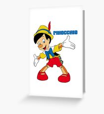 Pinocchio Greeting Cards | Redbubble