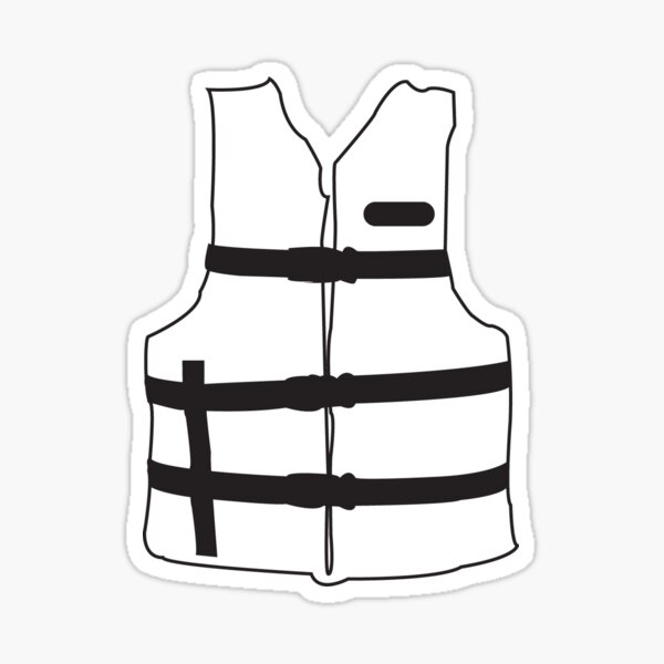 Life Jacket Stickers | Redbubble