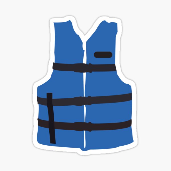 Life Jacket Stickers | Redbubble
