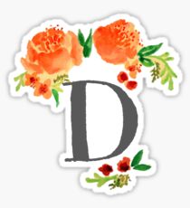 Letter D: Stickers | Redbubble