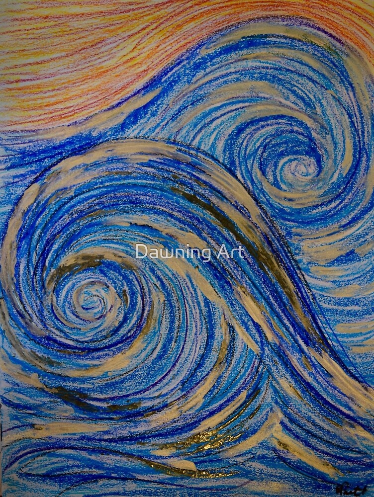 "Hectic Sea" by Dawning Art | Redbubble