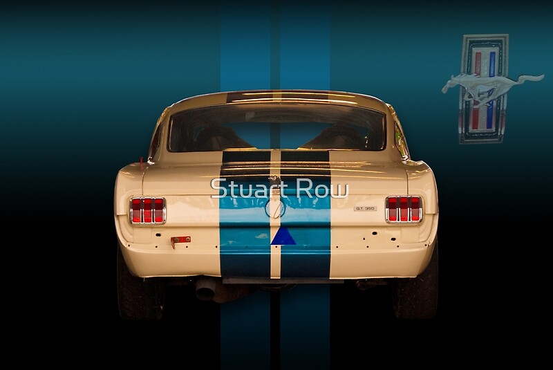 "Shelby rear end" by Stuart Row | Redbubble