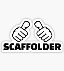 Scaffold Stickers | Redbubble