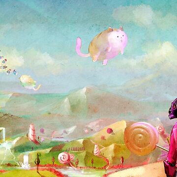 "Pyroland" Poster by ZartbitterSalat | Redbubble