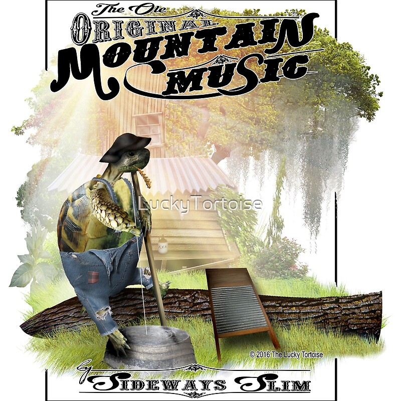 "Hillbilly Turtle" by LuckyTortoise | Redbubble