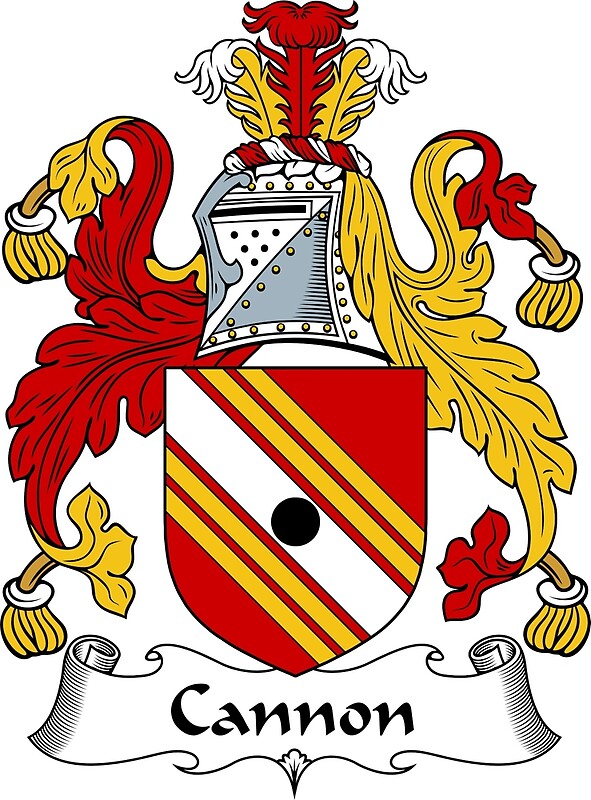 "Cannon Coat of Arms / Cannon Family Crest" by ScotlandForever | Redbubble