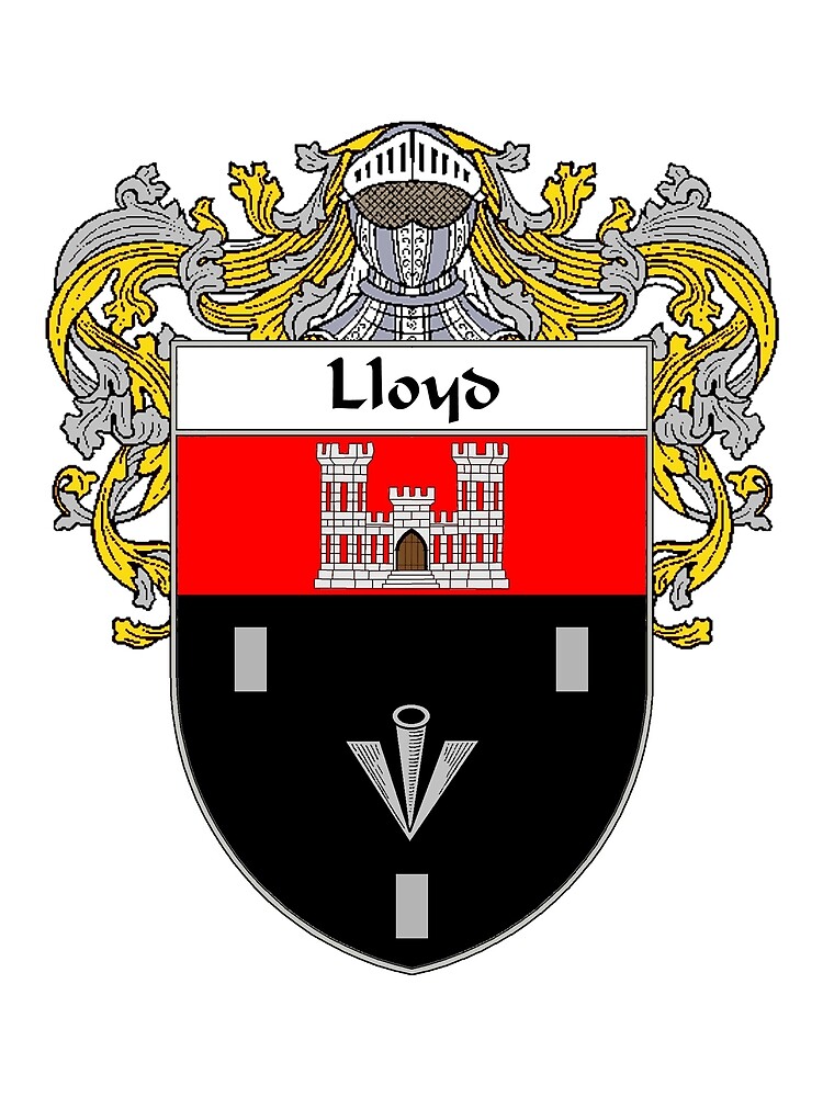 "Lloyd Coat of Arms/Family Crest" by William Martin | Redbubble
