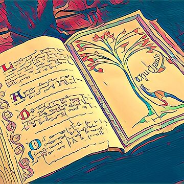 "Merlin's Spell Book" Sticker for Sale by jaune-eclatant | Redbubble