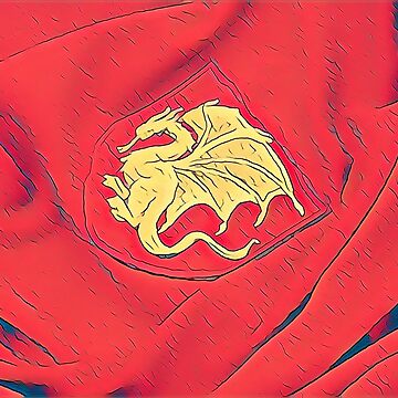 "Pendragon Crest" Sticker for Sale by jaune-eclatant | Redbubble