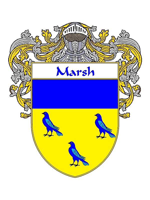 "Marsh Coat of Arms/Family Crest" by William Martin | Redbubble