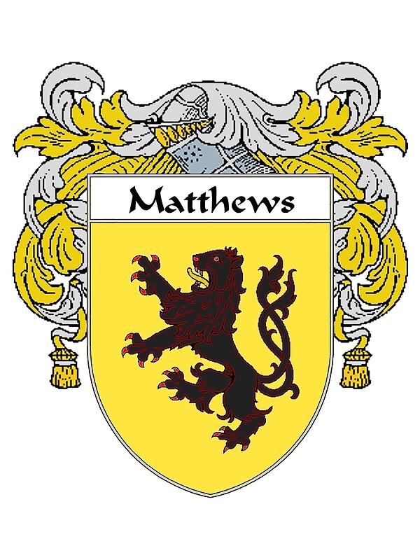 "Matthews Coat of Arms/Family Crest" by William Martin | Redbubble