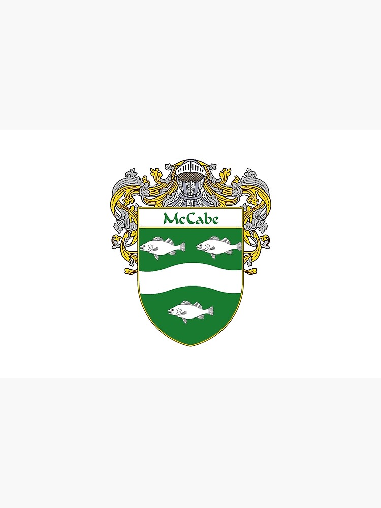 "McCabe Coat of Arms/Family Crest" Zipper Pouch by IrishArms | Redbubble