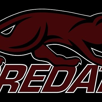 "PREDATOR CUES RED LOGO" Sticker by diego75bcn | Redbubble