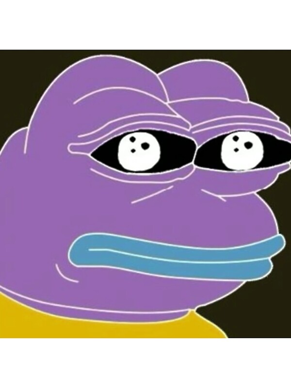 "Inverted Color Pepe the Frog Dank Meme" by superfly360 | Redbubble