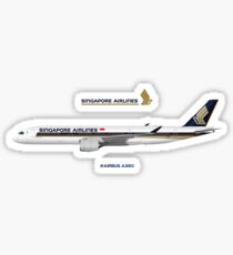 Airbus A350 Stickers | Redbubble