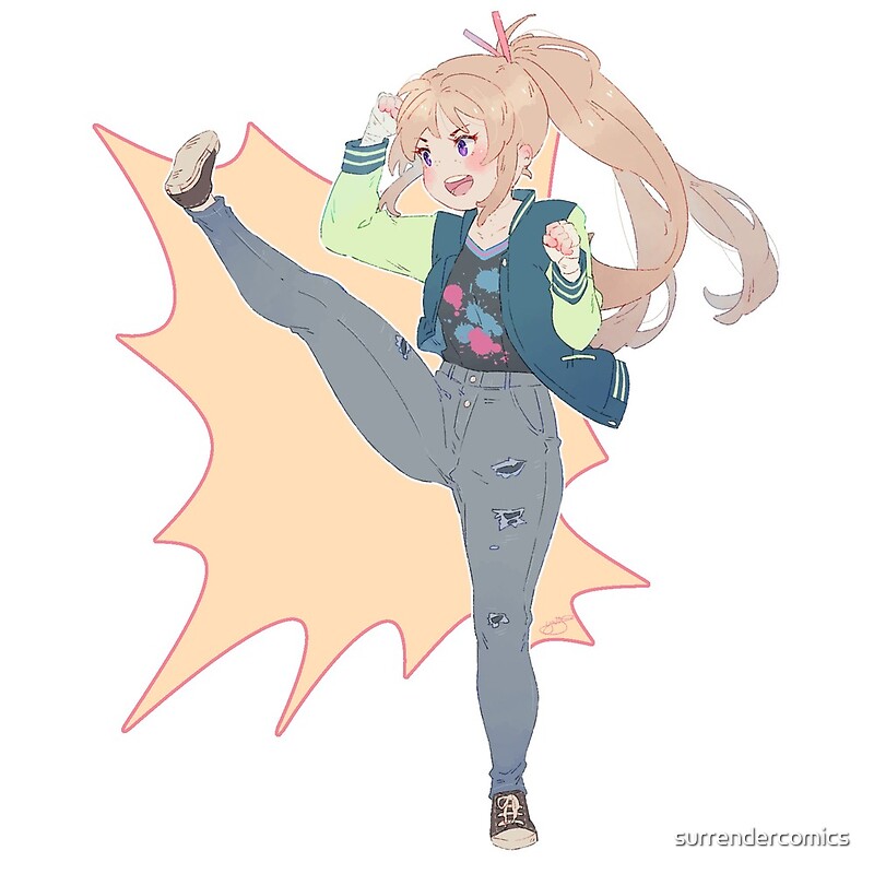 "Nydia - Chibi Kick" by surrendercomics | Redbubble