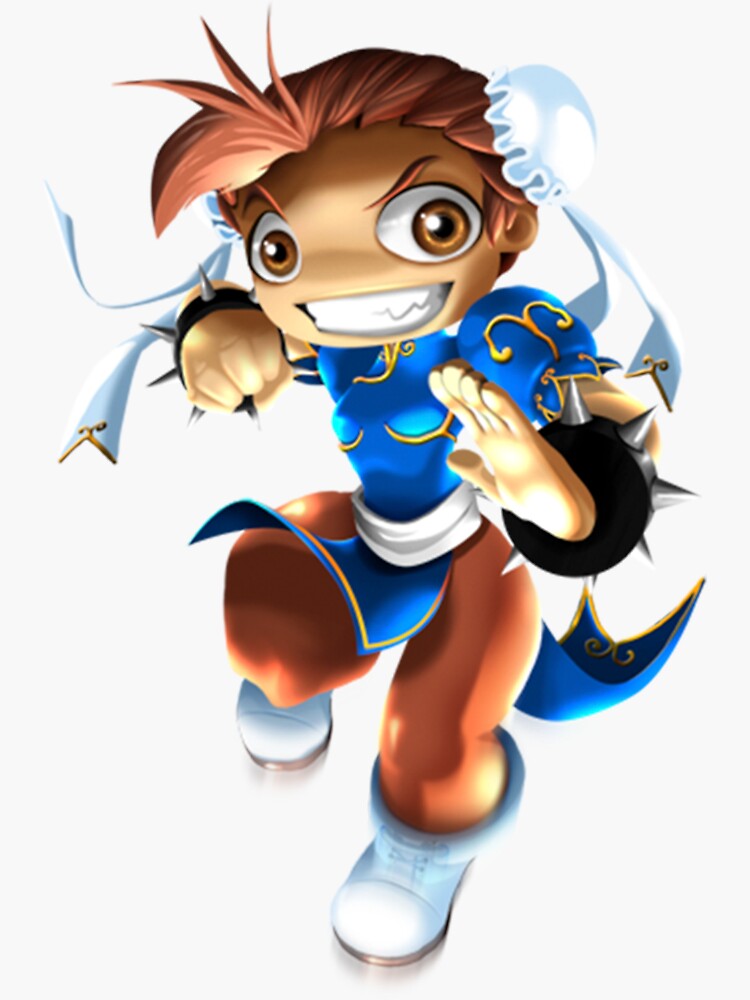 "Chun li" Sticker by LAI6 | Redbubble