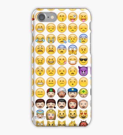 Emojis: iPhone Cases & Skins for 7/7 Plus, SE, 6S/6S Plus, 6/6 Plus, 5S ...