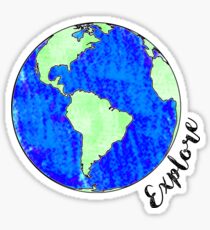 Map: Stickers | Redbubble