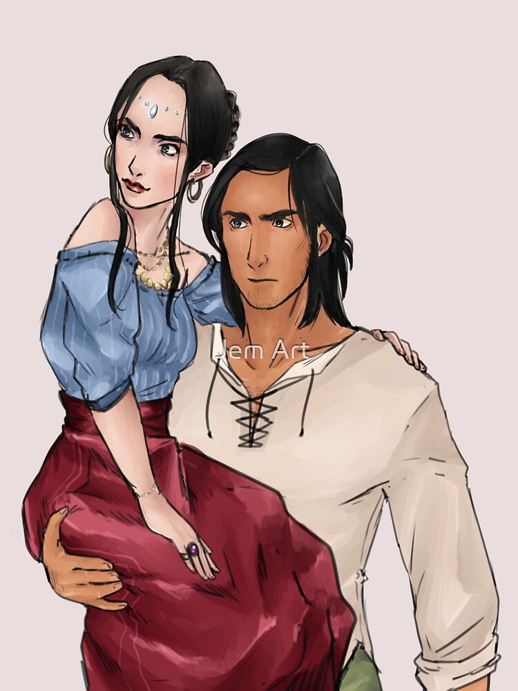 "Throne of Glass -Elide Lochan and Lorcan Salvaterre" by Jem Art ...