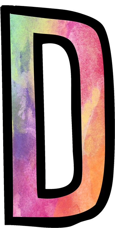 Letter D: Stickers | Redbubble