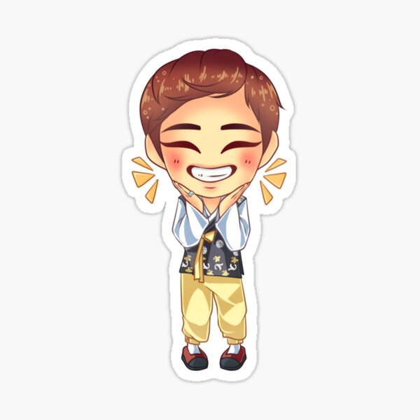 Hanbok Stickers | Redbubble