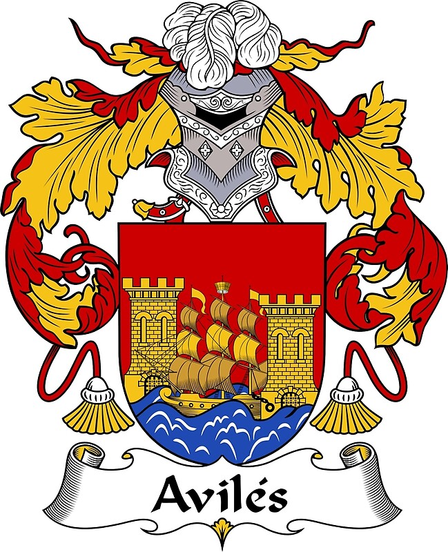 "Aviles Coat of Arms/Family Crest" by William Martin | Redbubble