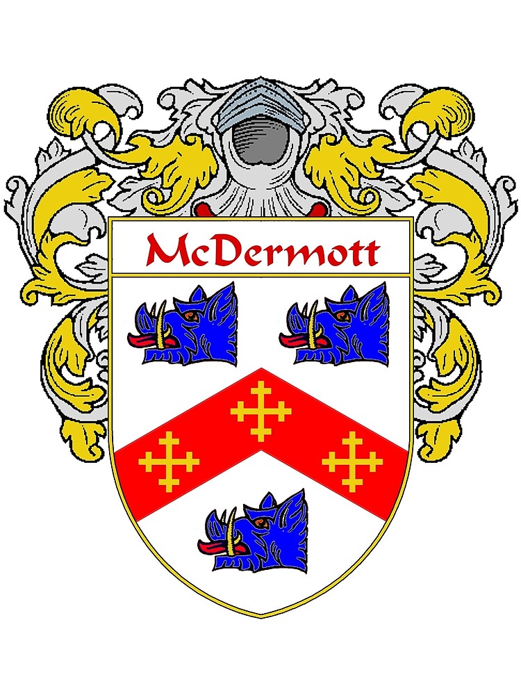 "McDermott Coat of Arms/Family Crest" by William Martin | Redbubble