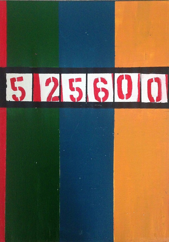 "525600 minutes" by Samanthajade704 | Redbubble