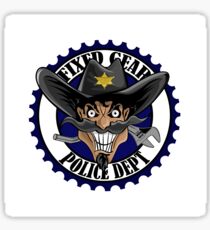 Police Bike Stickers | Redbubble