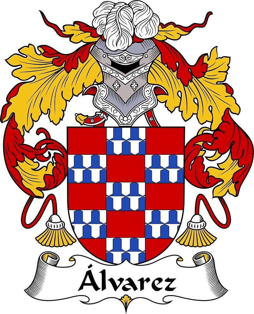 "Alvarez Coat of Arms/Family Crest" by William Martin | Redbubble