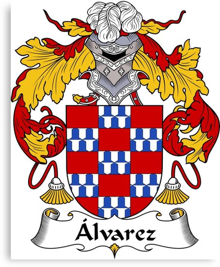 Lienzos «Escudo de armas / Familia Alvarez» de William Martin | Redbubble