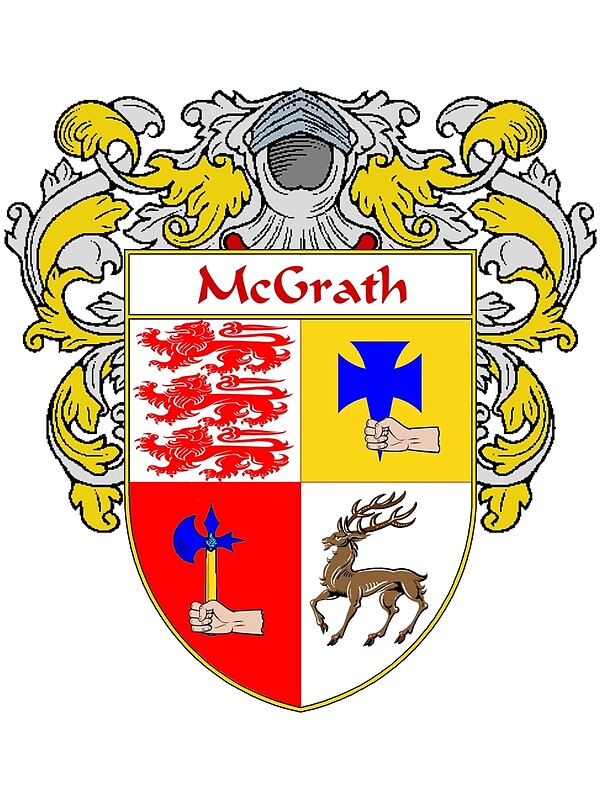 "McGrath Coat of Arms/Family Crest" by William Martin | Redbubble