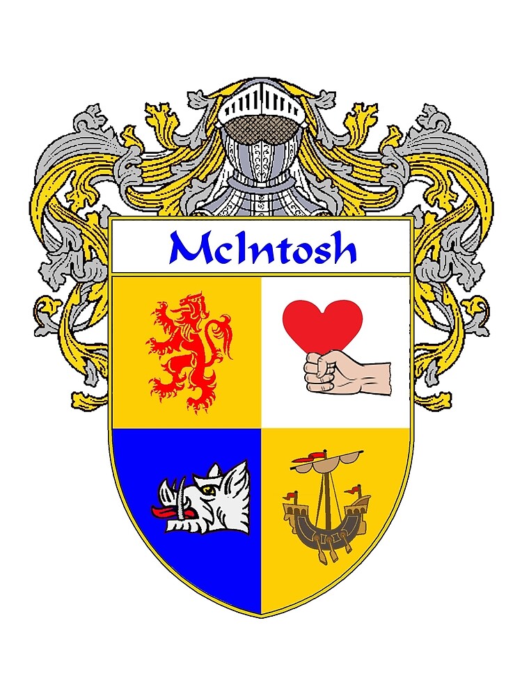 "McIntosh Coat of Arms/Family Crest" by William Martin | Redbubble