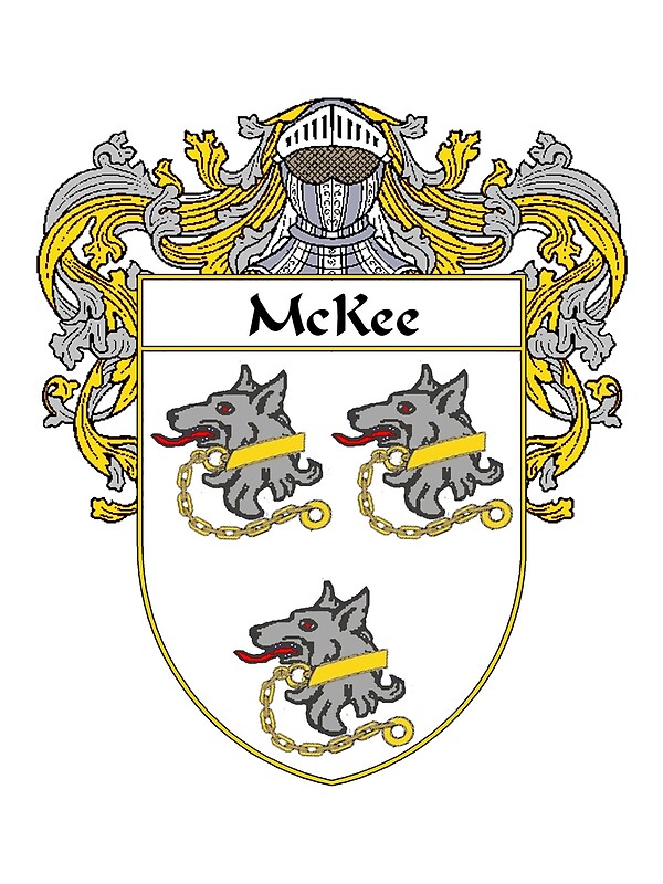 "McKee Coat of Arms/Family Crest" by William Martin | Redbubble