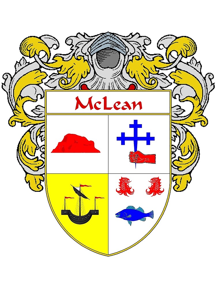 "McLean Coat of Arms/Family Crest" by William Martin | Redbubble