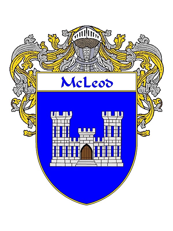 "McLeod Coat of Arms/Family Crest" by William Martin | Redbubble