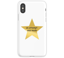 "an attempt was made gold star" by Humbug91 | Redbubble