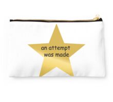 "an attempt was made gold star" by Humbug91 | Redbubble
