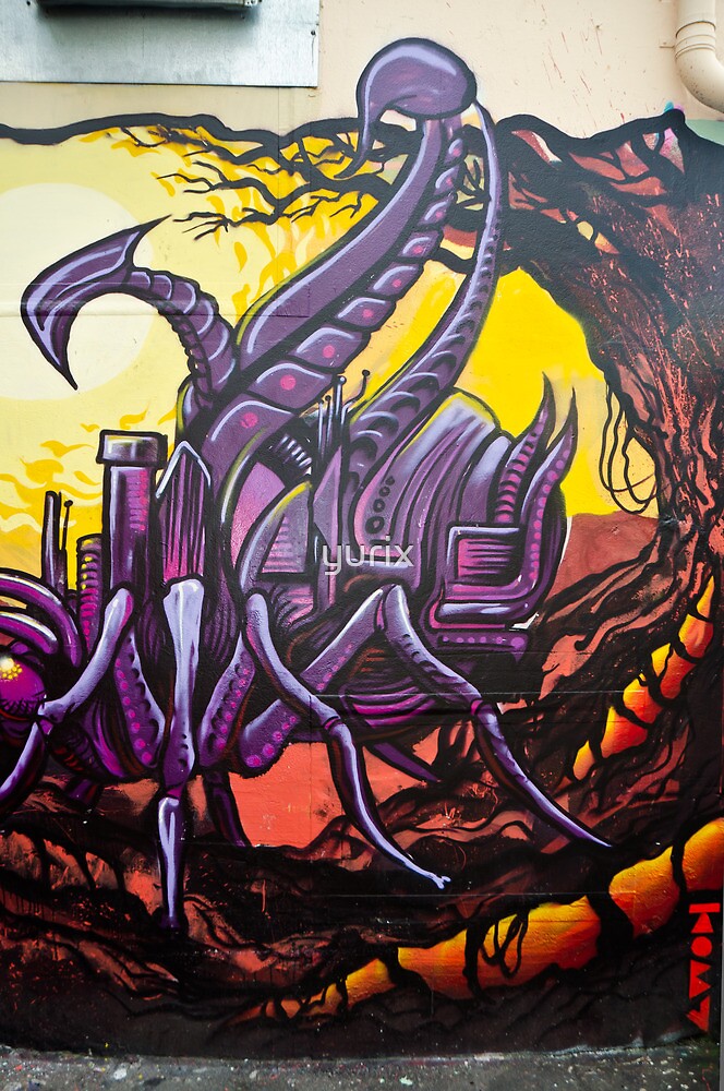 "Graffiti Art Scorpion" by yurix | Redbubble