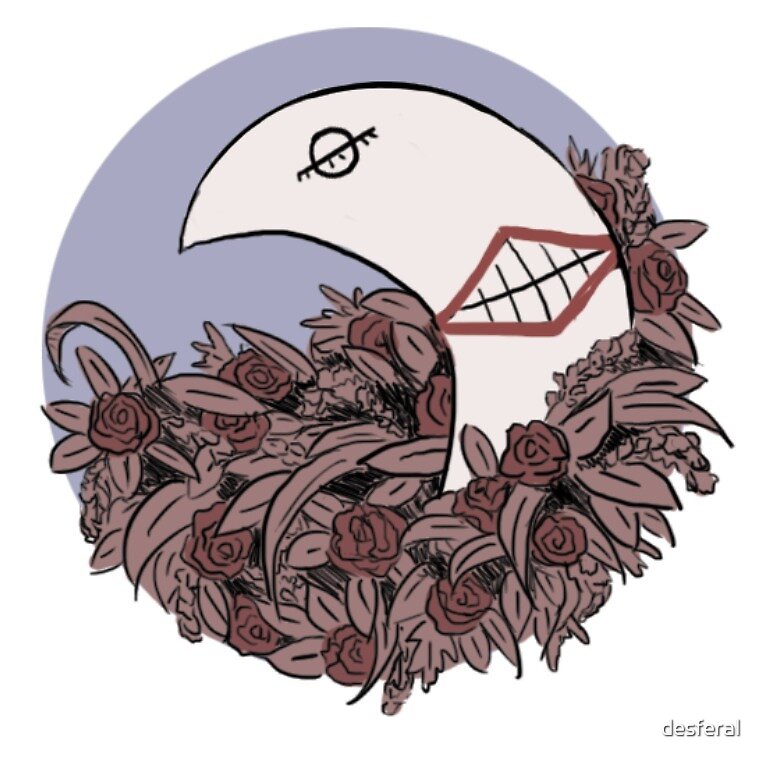 "tsukiyama shuu mask" by desferal | Redbubble