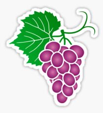 Grape Stickers | Redbubble