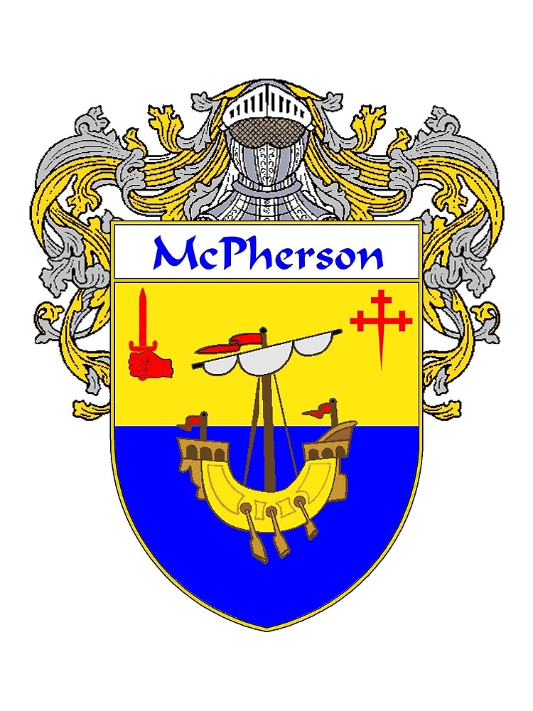 "McPherson Coat of Arms/Family Crest" by William Martin | Redbubble