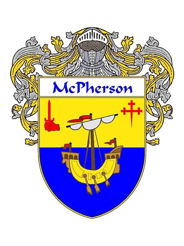 "McPherson Coat of Arms/Family Crest" by William Martin | Redbubble