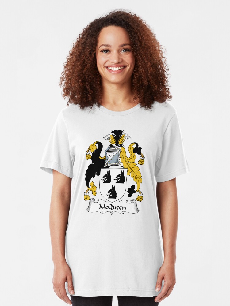 "McQueen Coat of Arms/Family Crest" T-shirt by IrishArms | Redbubble