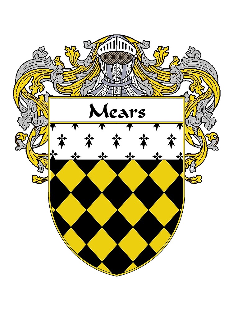 "Mears Coat of Arms/Family Crest" by William Martin | Redbubble