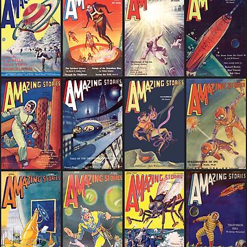 "Science Fiction Comic Covers | Vintage comic" Canvas Printundefined by ...