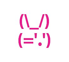 "Rabbit Japanese Emoticon Kaomoji " Womens Fitted T-Shirts by ...
